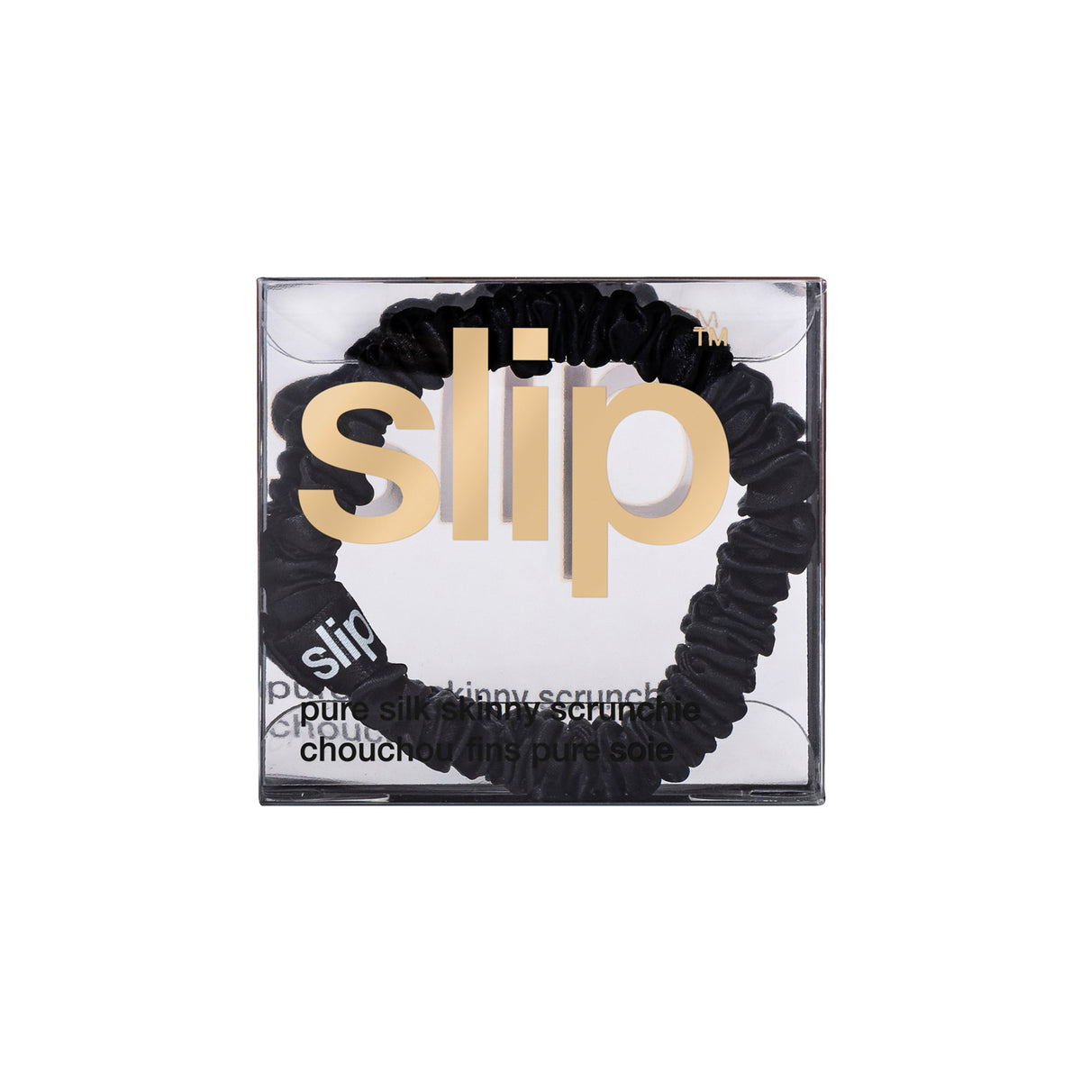 Black Skinny Scrunchie – Slip