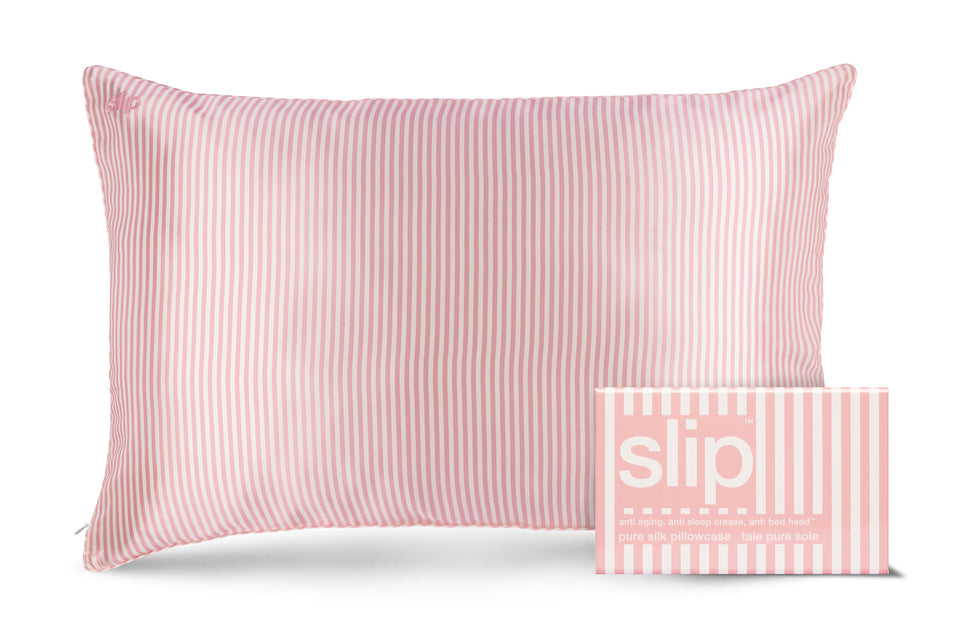 SLIP PURE SILK PILLOWCASE - FAIRY FLOSS - QUEEN - ZIPPERED – Slip