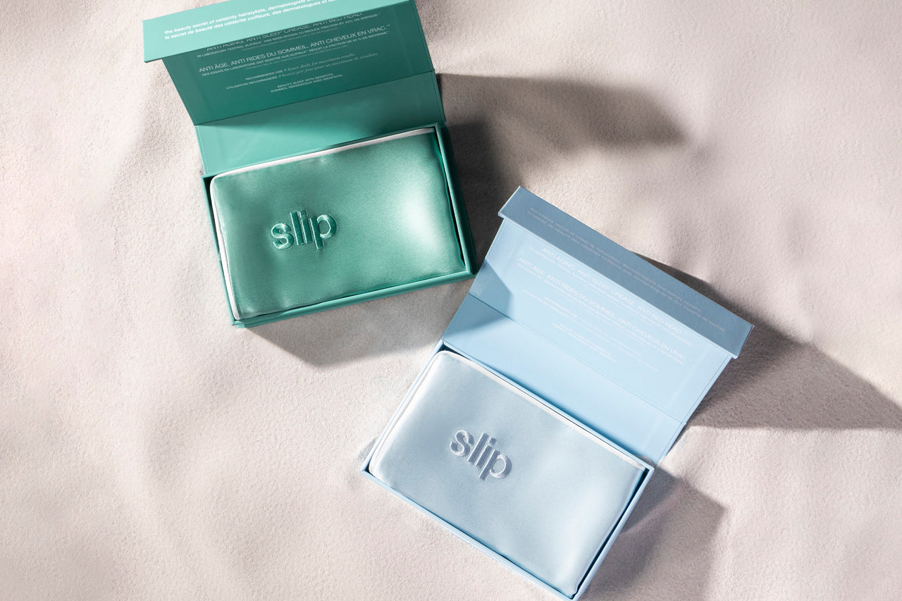 SLIP PURE SILK PILLOWCASE - SEABREEZE - QUEEN - ZIPPERED – Slip