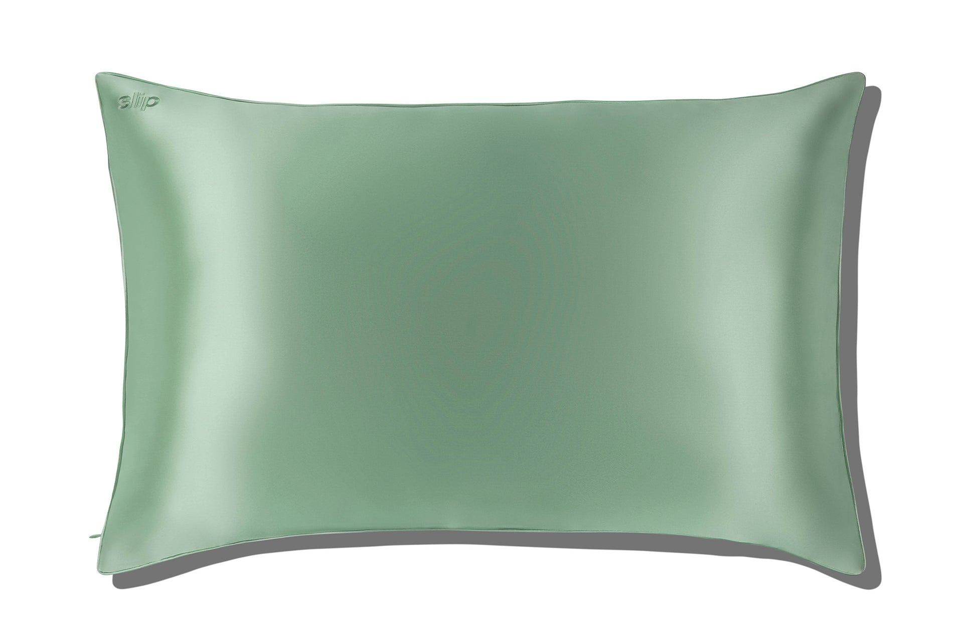 SLIP PURE SILK PILLOWCASE - PISTACHIO - QUEEN - ZIPPERED – Slip