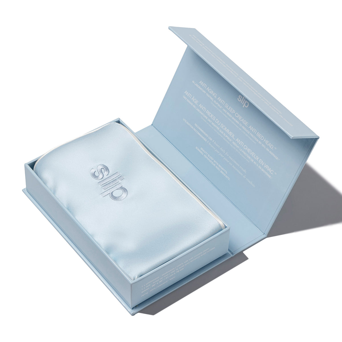 SLIP PURE SILK PILLOWCASE - SEABREEZE - QUEEN - ZIPPERED – Slip