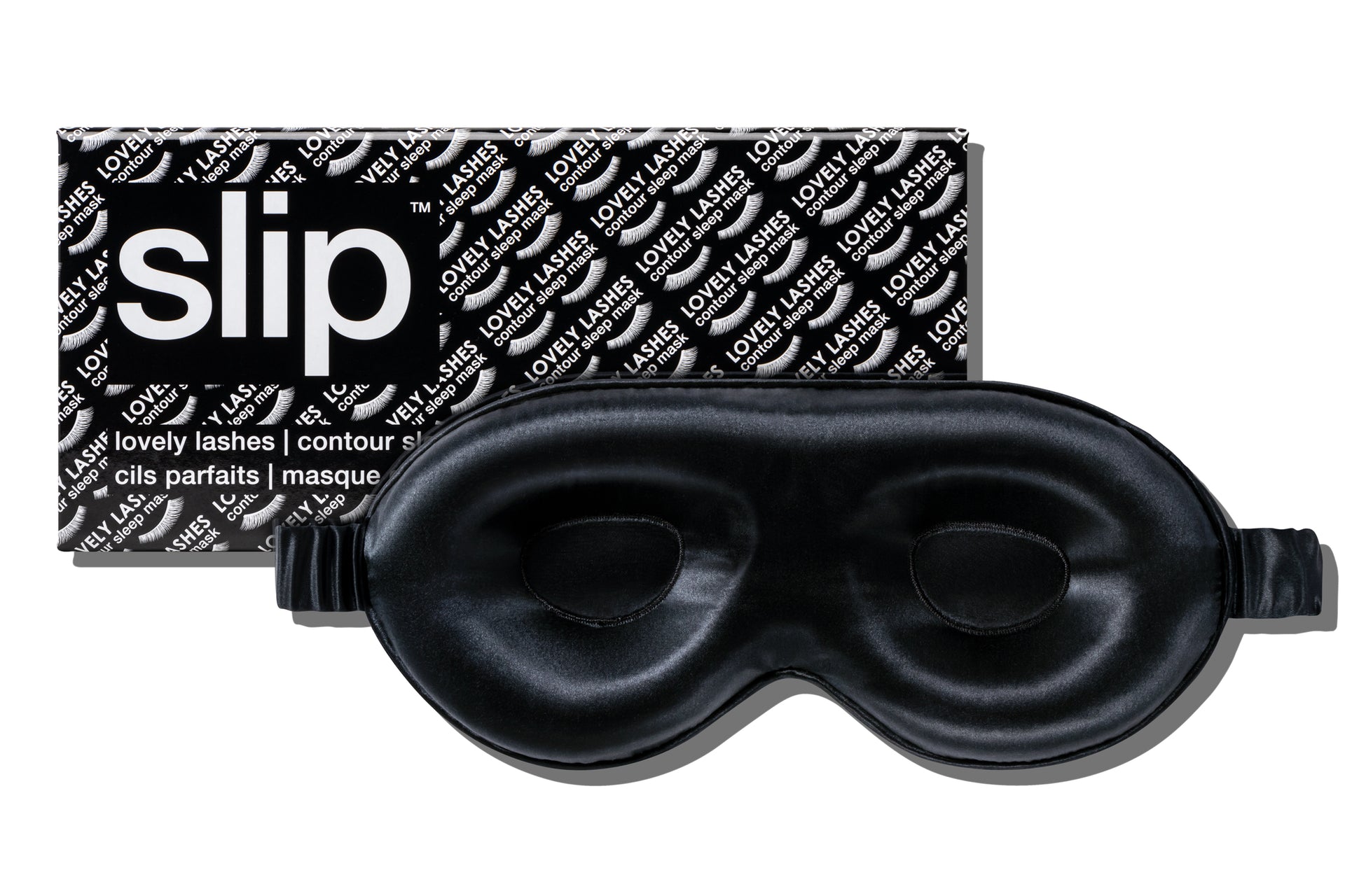 Black Contour Sleep Mask – Slip
